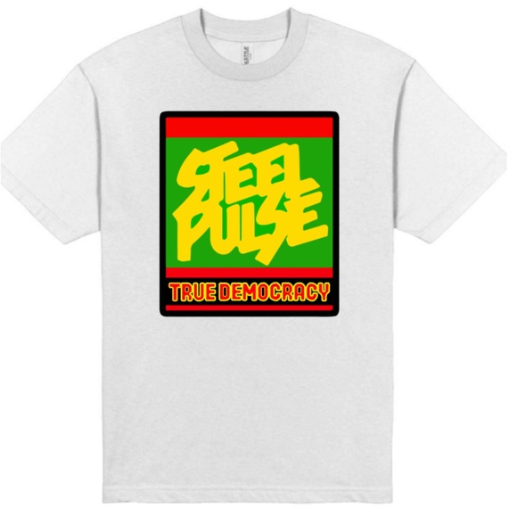 Shirts | Steel Pulse True Democracy T Shirt New S5xl | Poshmark